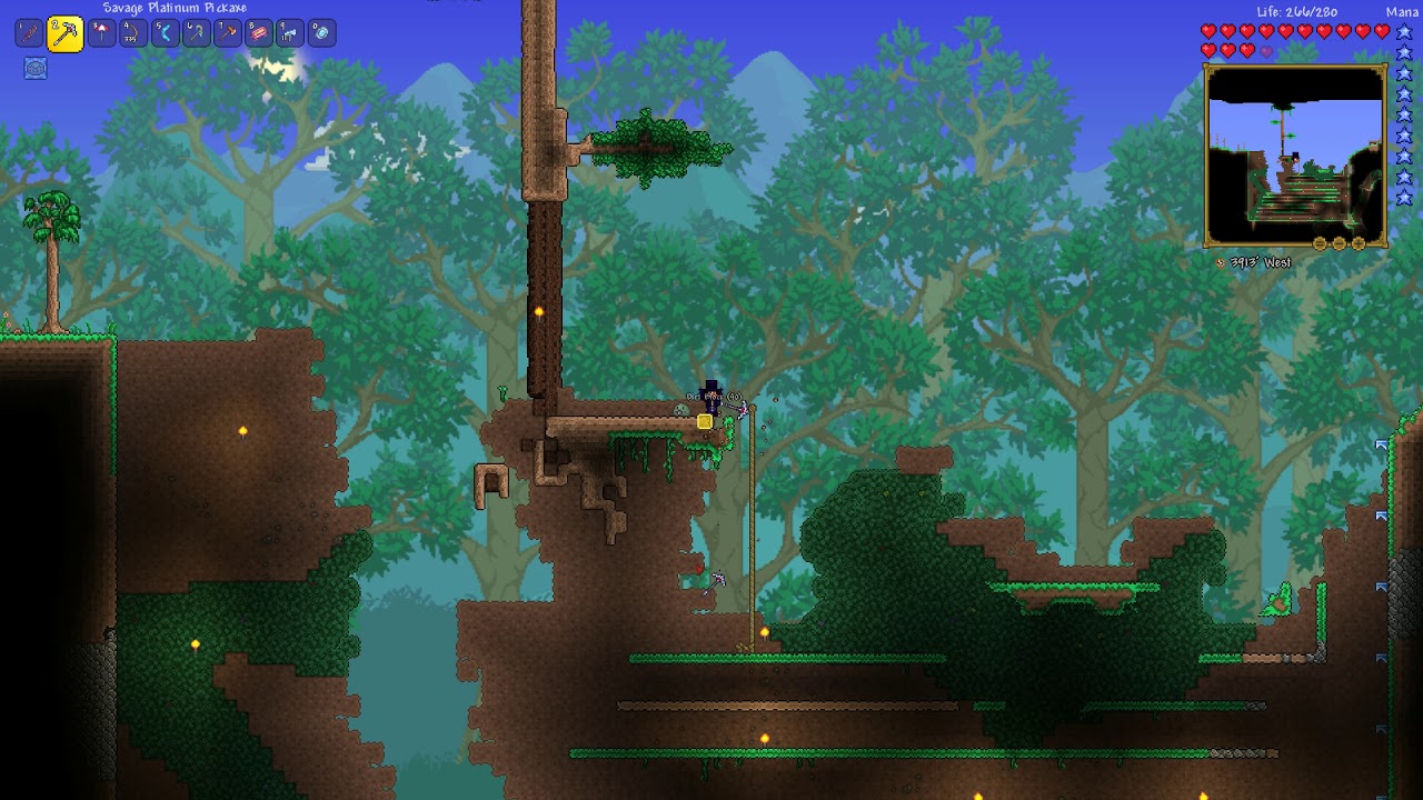 Terraria: Boss Arena completion - YouTube