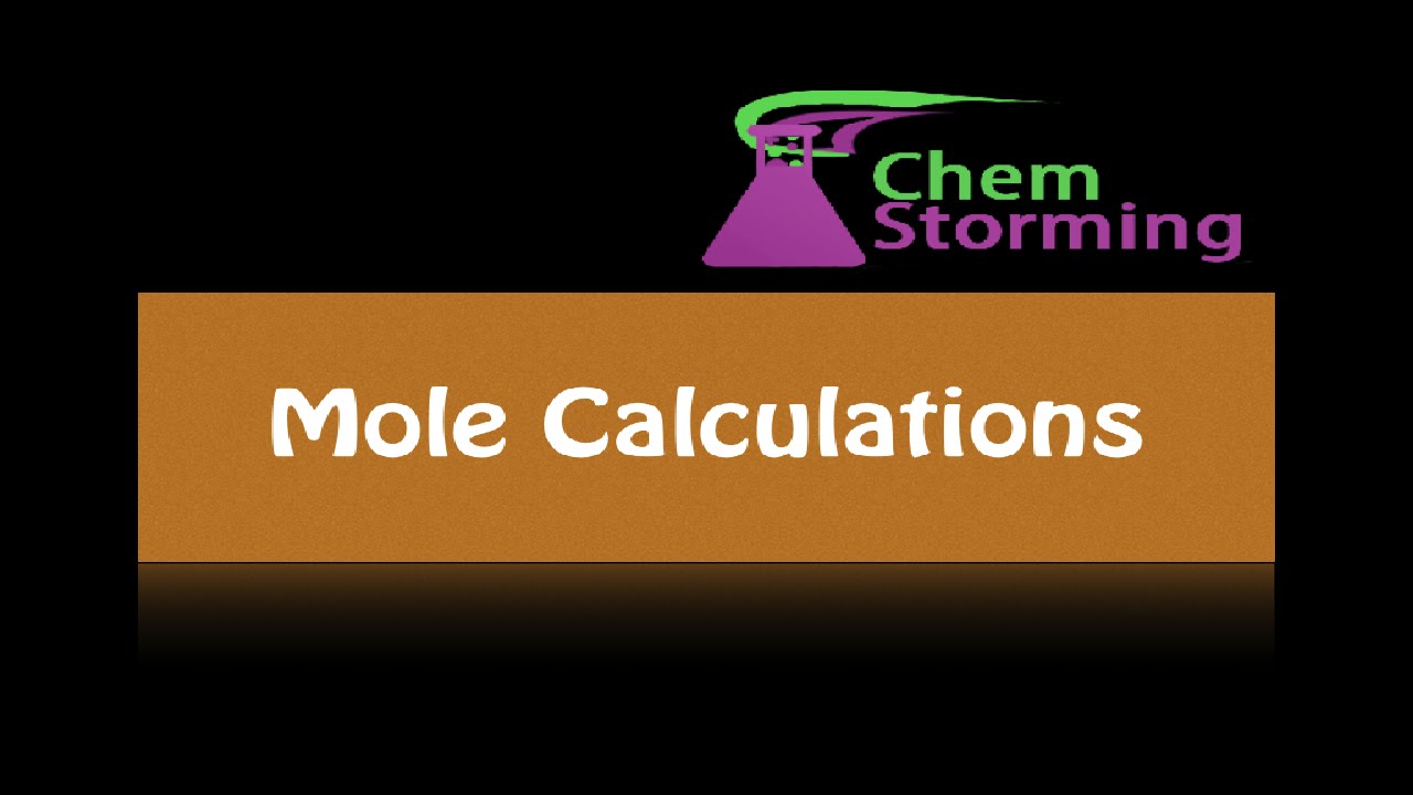 Mole Calculations (examples) AS and A level Chemistry - YouTube