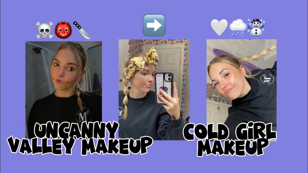 2 VERY DIFFERENT AND RANDOM MAKEUP TRENDS!!! (very chaotic) 💋 - YouTube