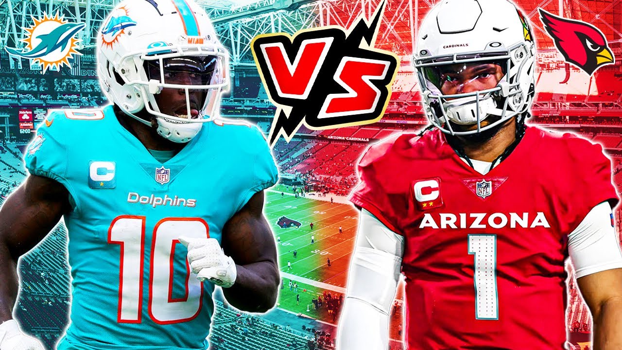 TUA IS BACK FROM INJURY! Arizona Cardinals vs Miami Dolphins Week 8 ...