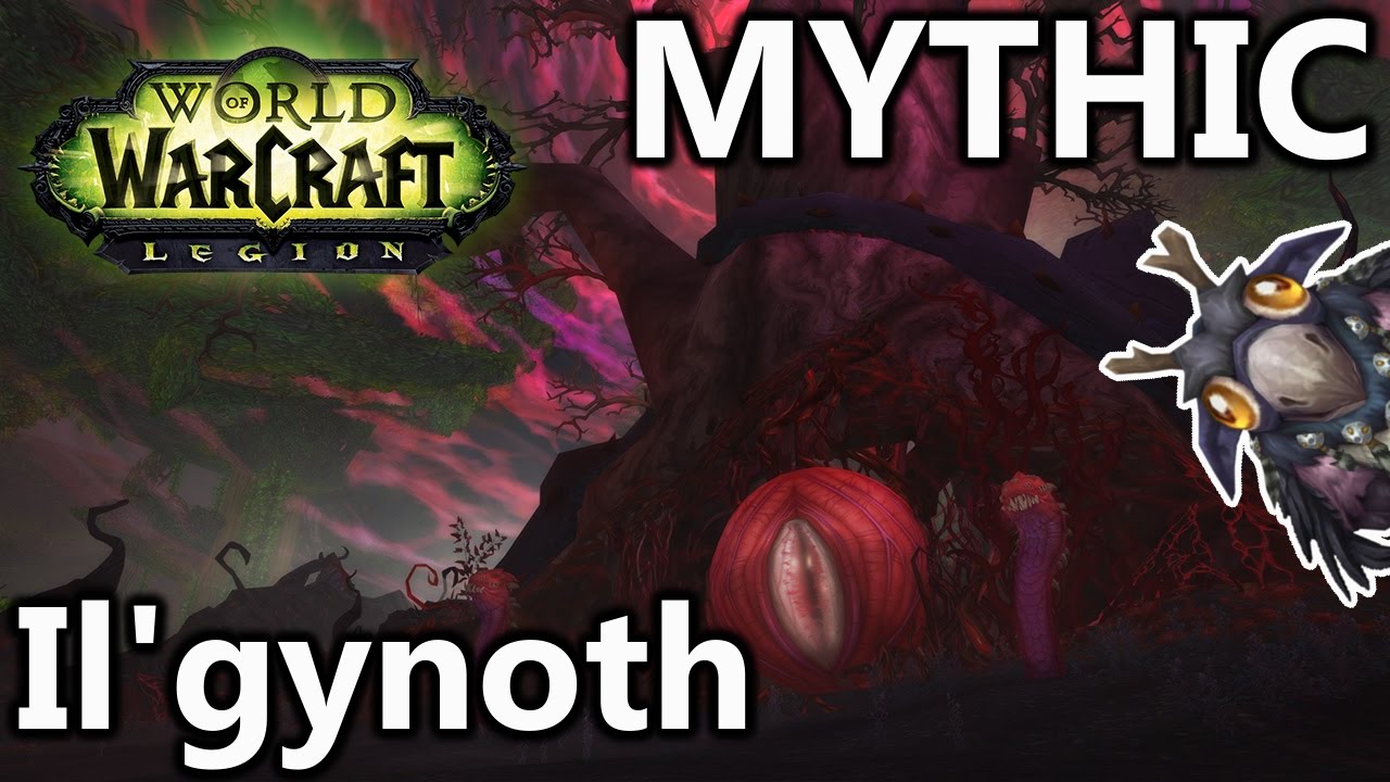 Mythic Il'gynoth - Emerald Nightmare (Balance Druid PoV) - YouTube