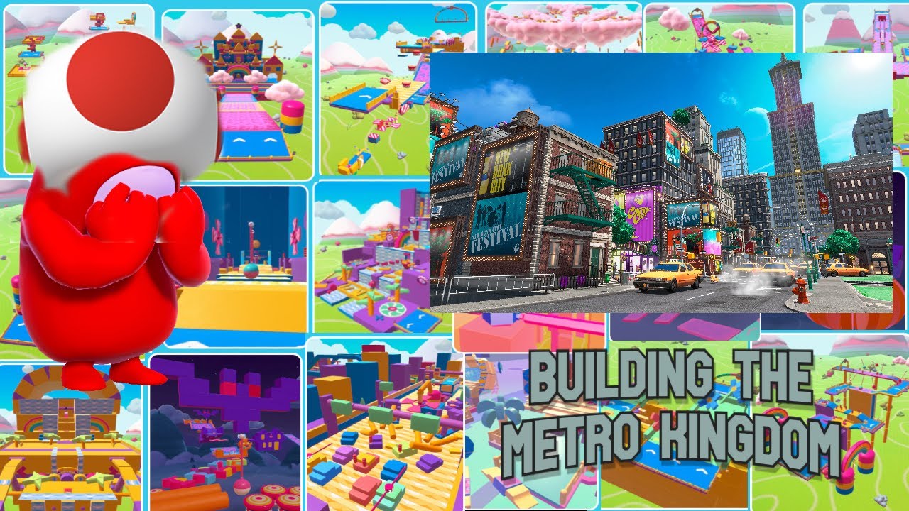 Building the Metro Kingdom in Fall Guys - YouTube