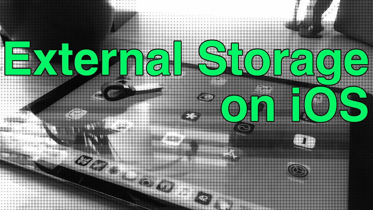External Storage on iOS (iPhone & iPad) - YouTube