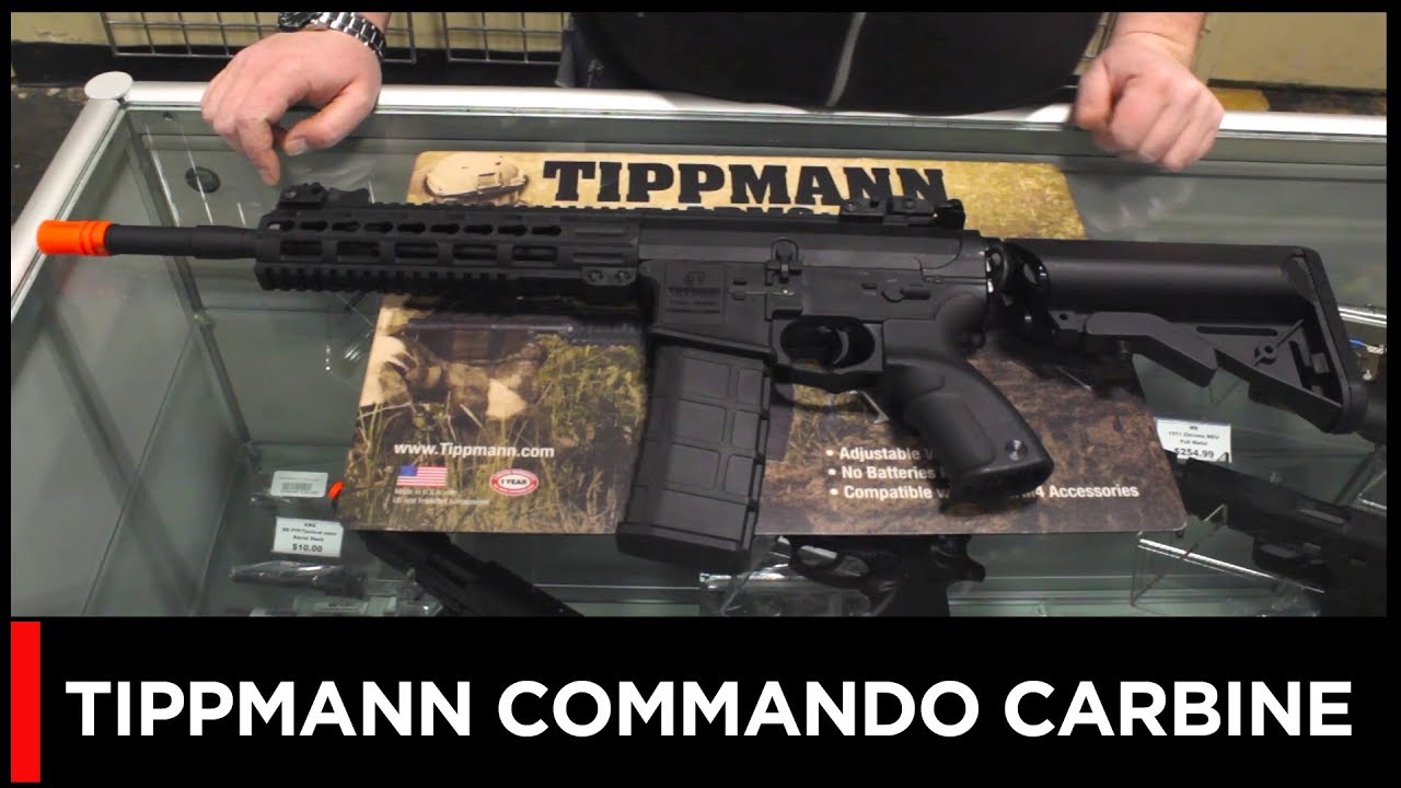 Tippmann Commando Carbine - Unboxing - YouTube