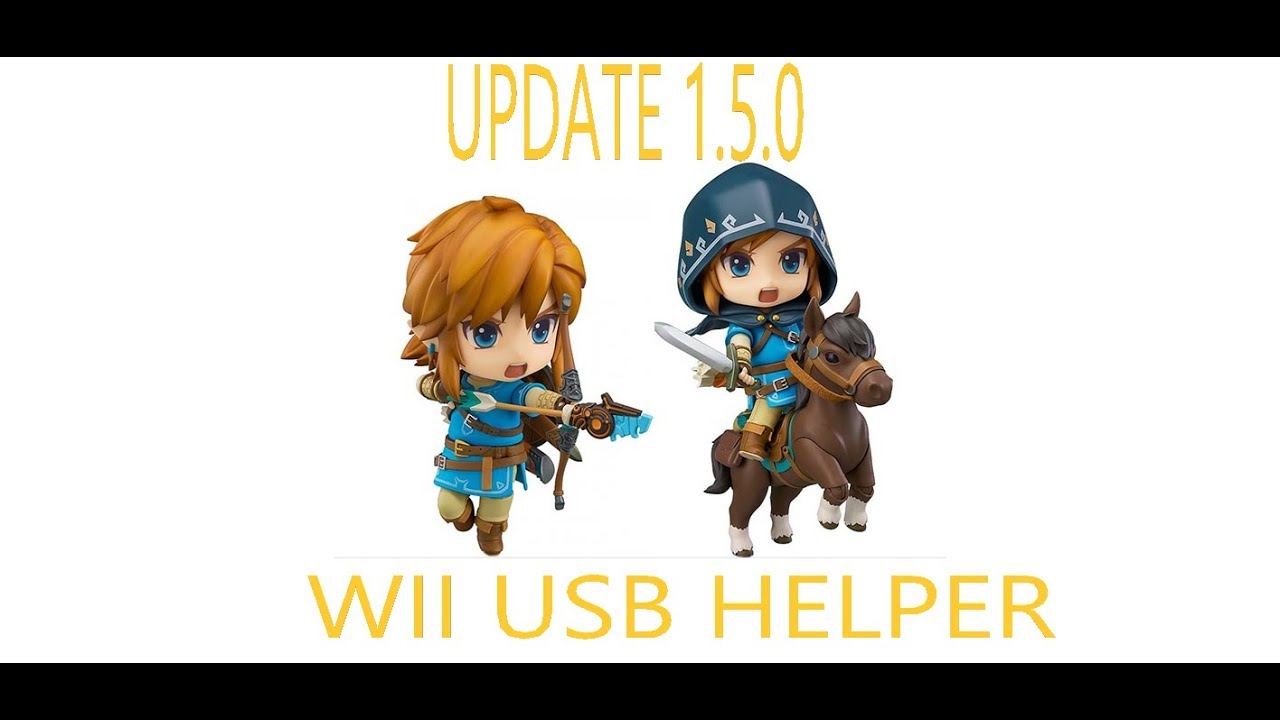 UPDATE 1.5.0 ZELDA BREATH OF THE WILD WII U USB HELPER - YouTube