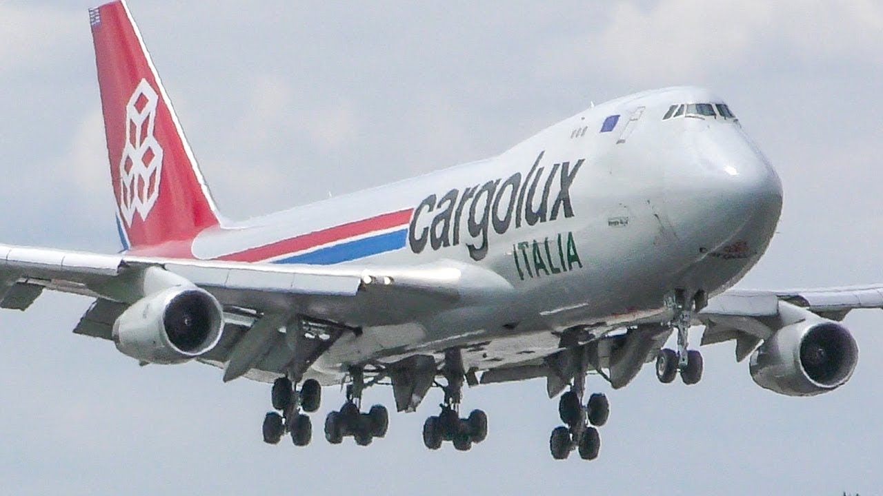 5 BIG PLANE LANDINGS and DEPARTURES - BOEING 747, B777, Airbus A310 ...