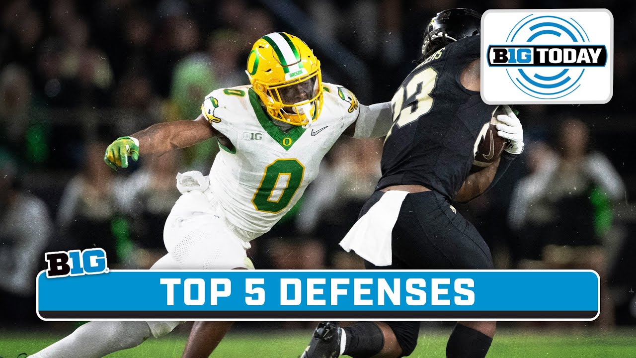 Top 5 B1G Football Defenses; Plus Indiana LB Adien Fisher Talks New ...