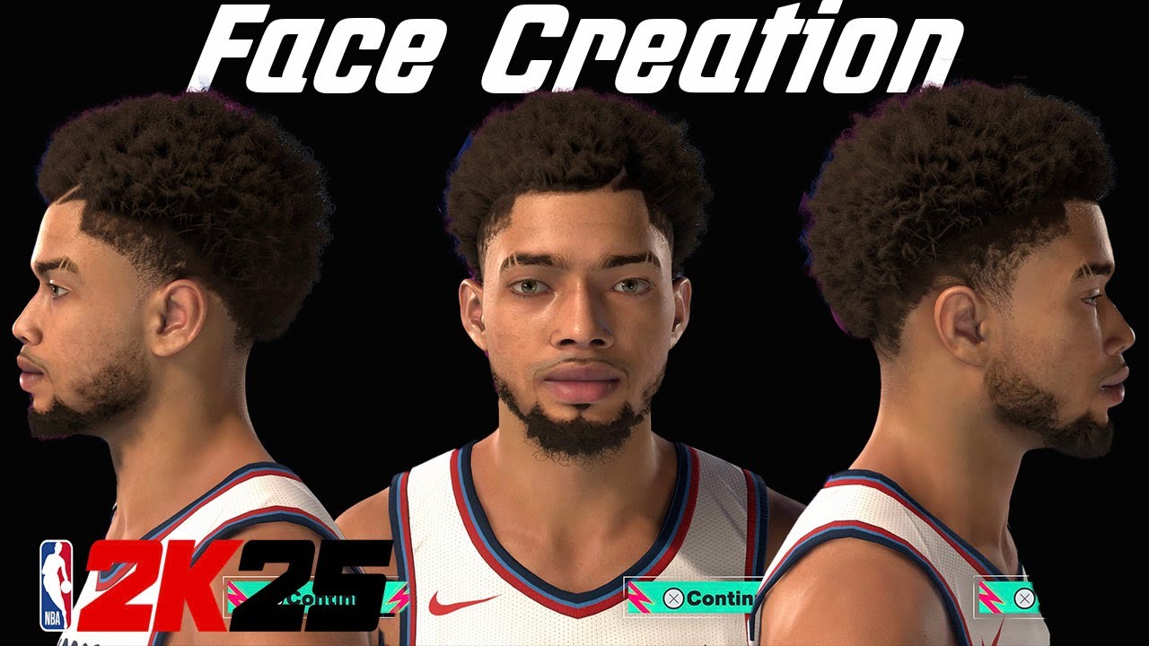 NBA 2K25 | MyCAREER | MyPlayer |Face Creation |New Gen - YouTube