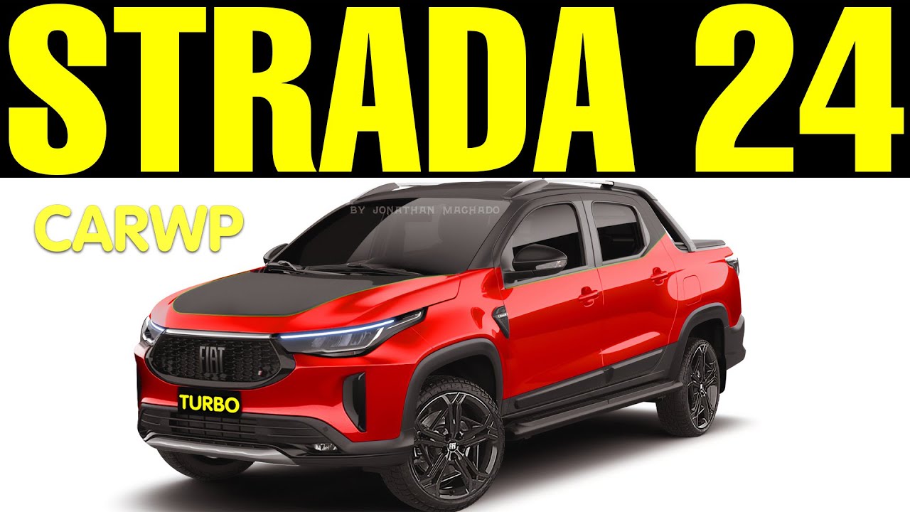 EFEITO MONTANA? Nova Fiat Strada 2024 terá motor Turbo 200! - YouTube