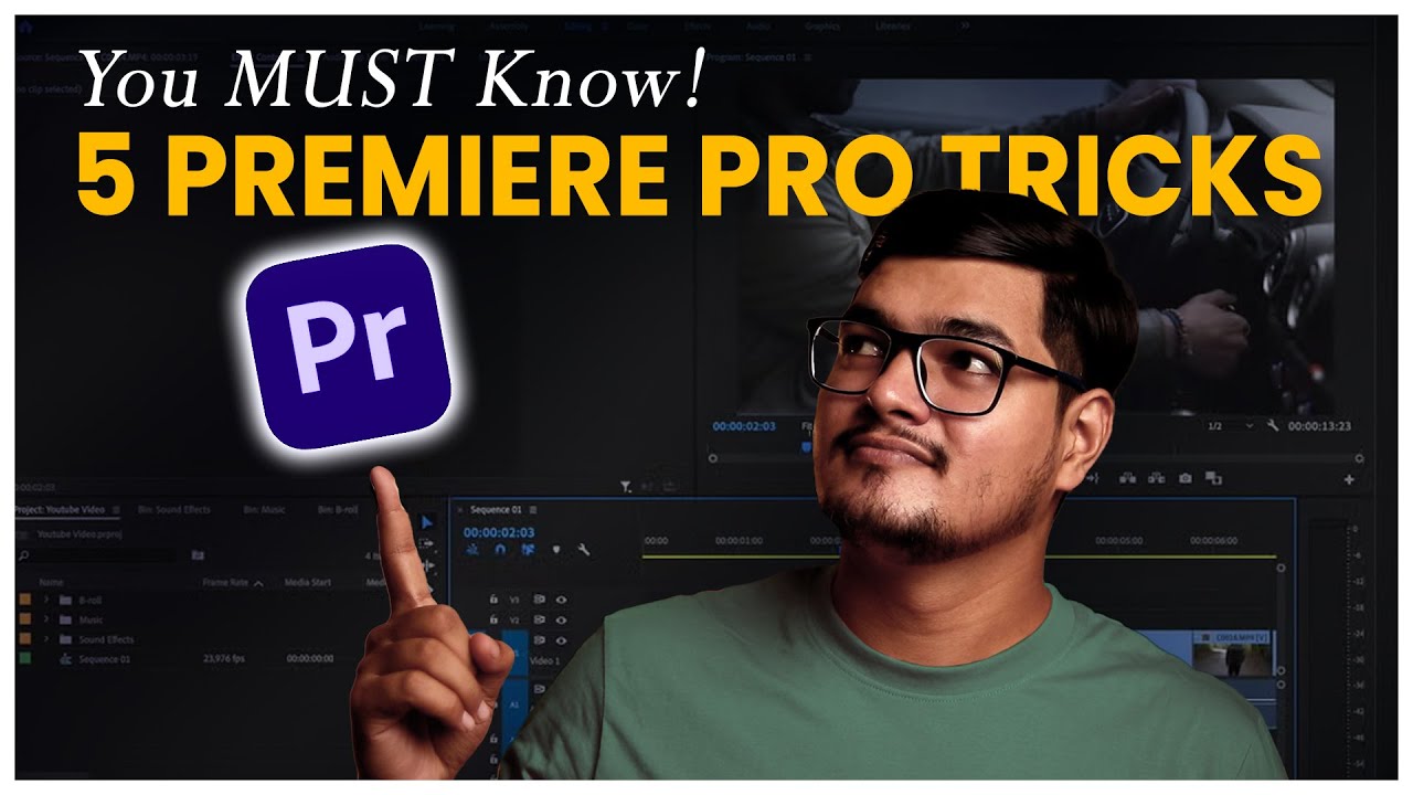 5 Premiere Pro Tricks You Wish You Knew Earlier! | Lalit Mohan Pandey ...