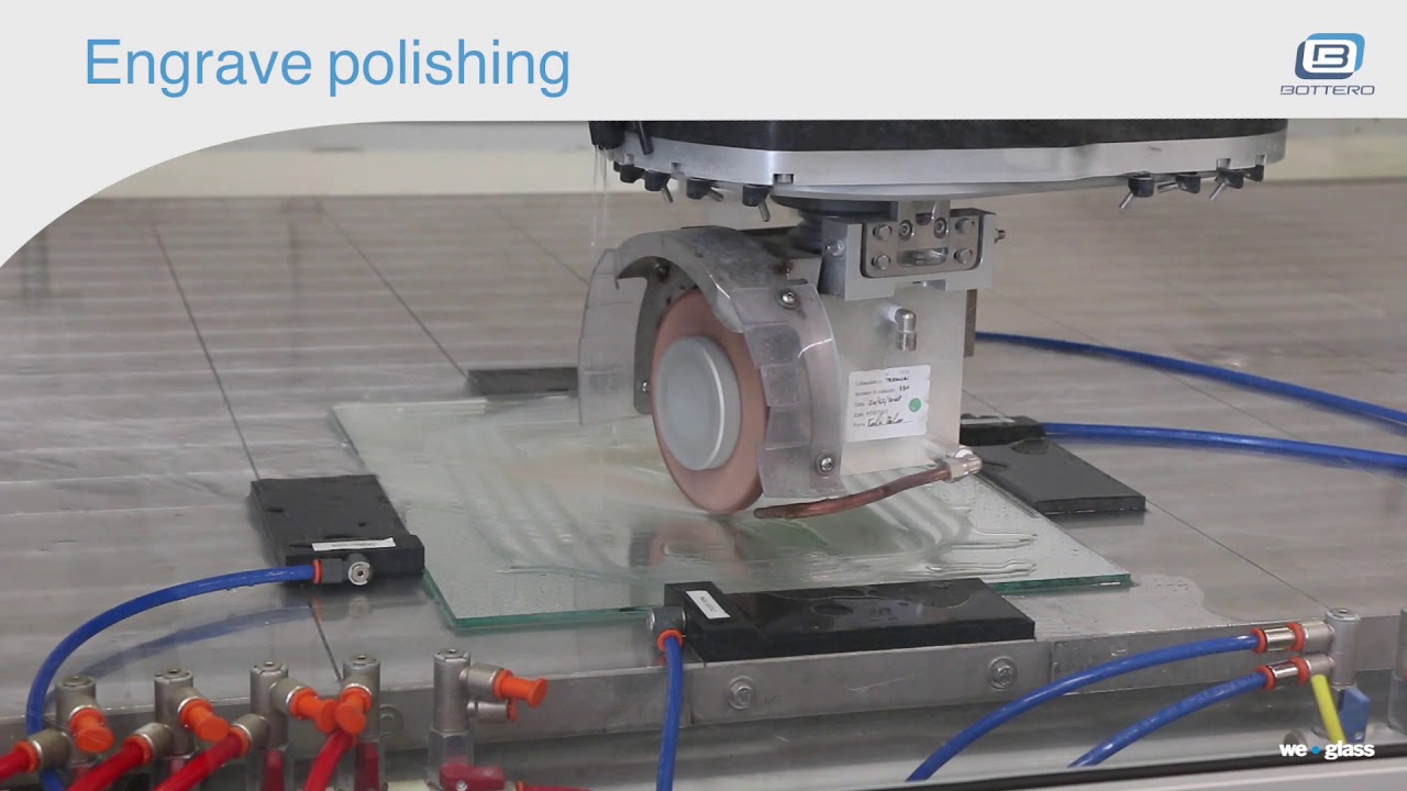 Bottero Гравировка CNC центр Pratica Plus - YouTube