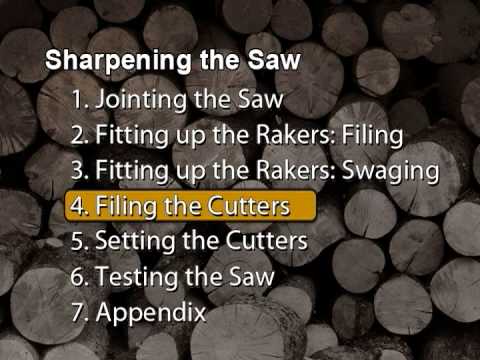 The Crosscut Saw Filer, Part 4 of 5 - YouTube
