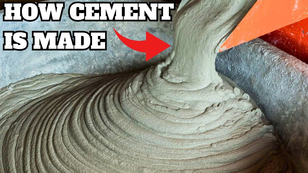 How CEMENT is made (Incredible) - YouTube