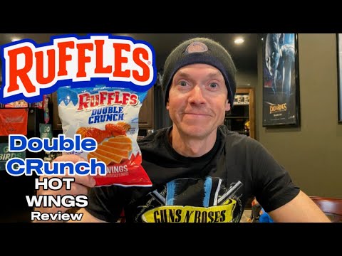 Ruffles Hot Wings Double Crunch Chips - YouTube