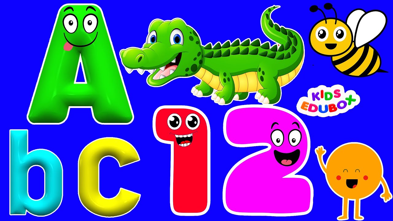 ABC & 123 Learning Videos For Preschool | ABC And One Two Three | ABC ...