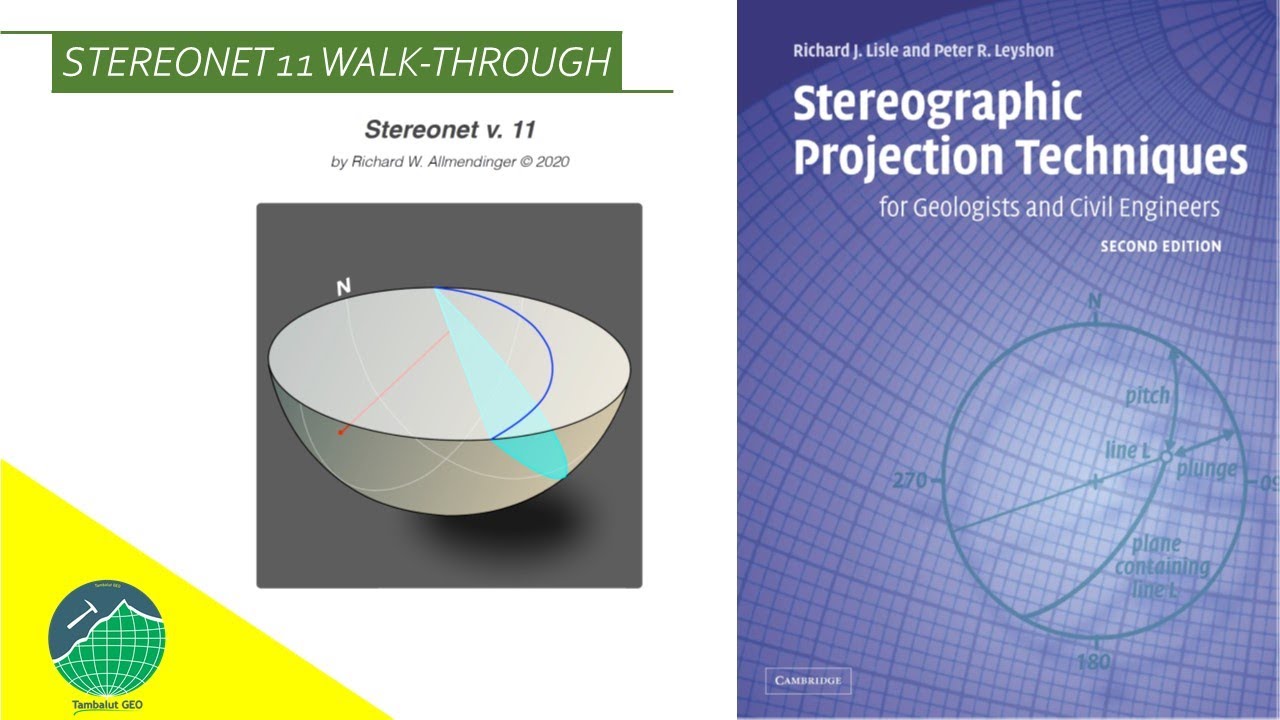 Tutorial: Stereonet 11 [Walk-through] || Download Stereographic ...