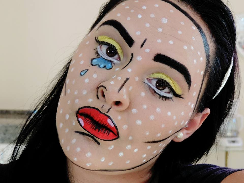 Pop art Make up.. - YouTube