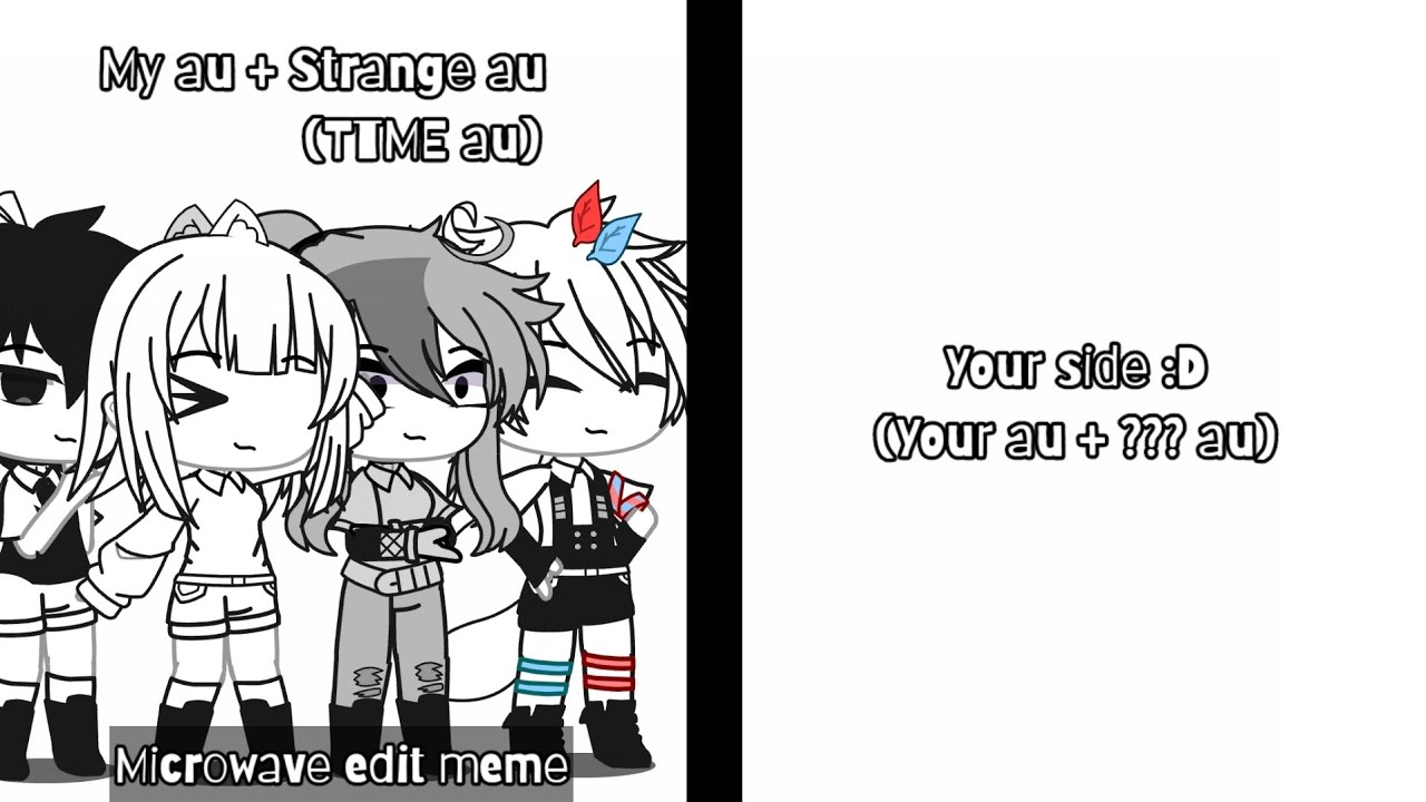 Microwave edit meme|Fpe & Strange au| ️Fake collab ️|(Please read the ...