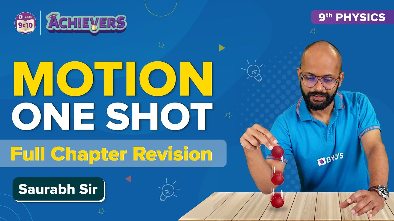 Motion Class 9 Science (Physics) One-Shot (Full Chapter Revision ...