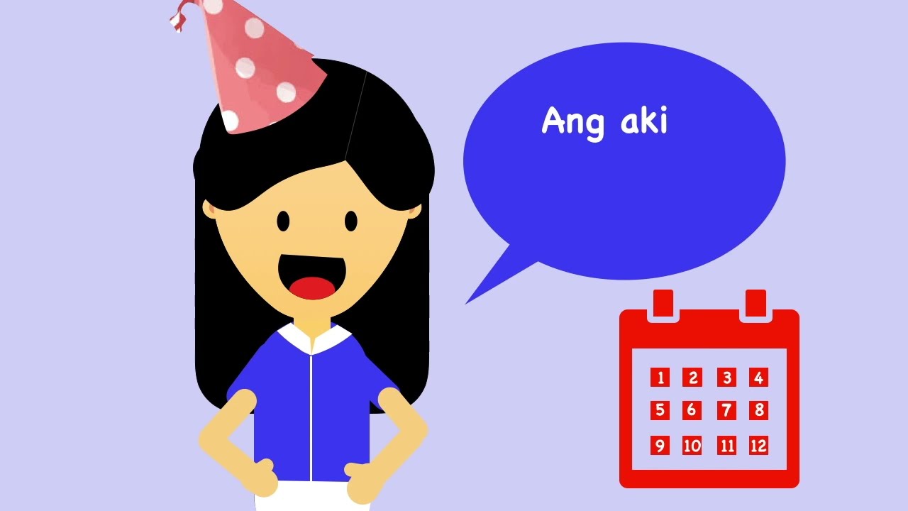 Months of the Year in Filipino | Kailan ang iyong kaarawan? - YouTube
