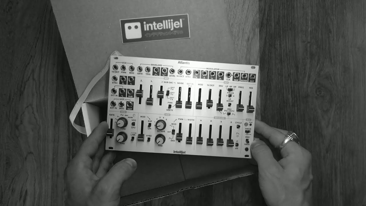 Intellijel Atlantis / synthesizer voice (Roland sh-101) - YouTube
