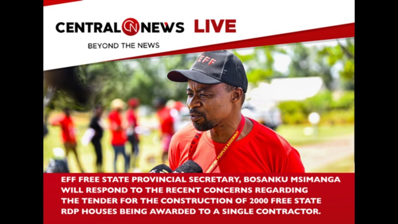 EFF Free State Provincial Secretary, Bosanku Msimanga on Human ...