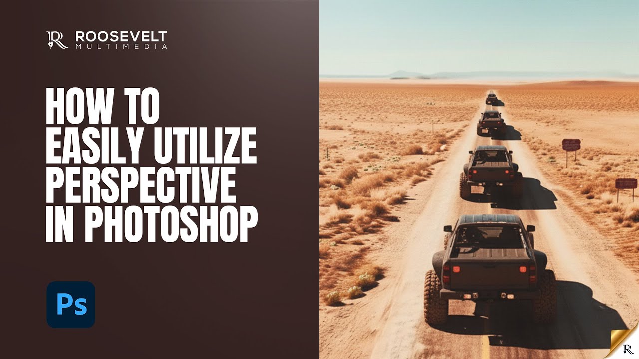 How to Use Perspective in Photoshop Fast! - YouTube