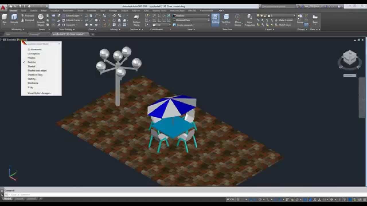 Training AutoCAD2016 3D C1 - YouTube
