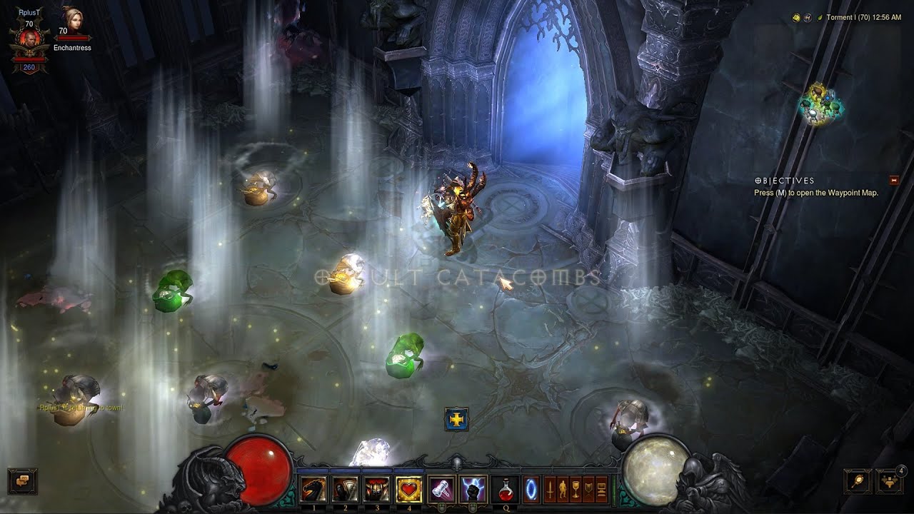 Diablo 3 Season 29 Visions of Enmity portal can spawn goblin pack - YouTube