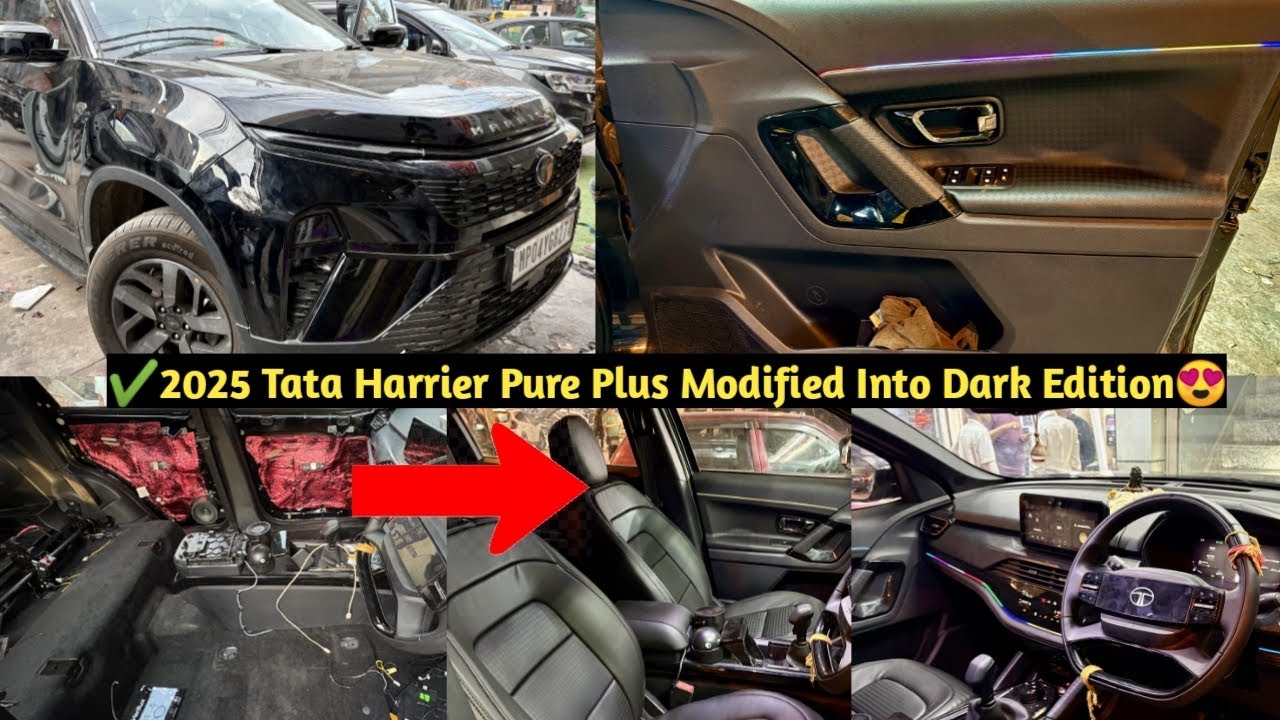 2025 Tata Harrier Facelift Pure Plus To Top Modification Harrier ...
