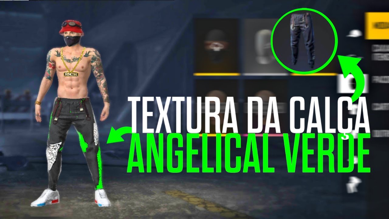 TEXTURA DA CALÇA ANGELICAL VERDE 💚 - YouTube