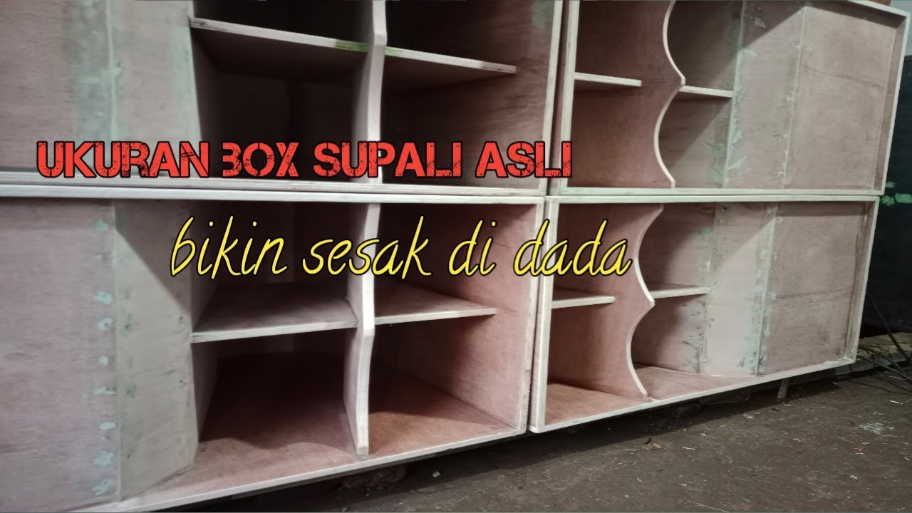Box Subwoofer Subpali Supali) Tes Bersama Iwan Setiawan Dan, 41% OFF