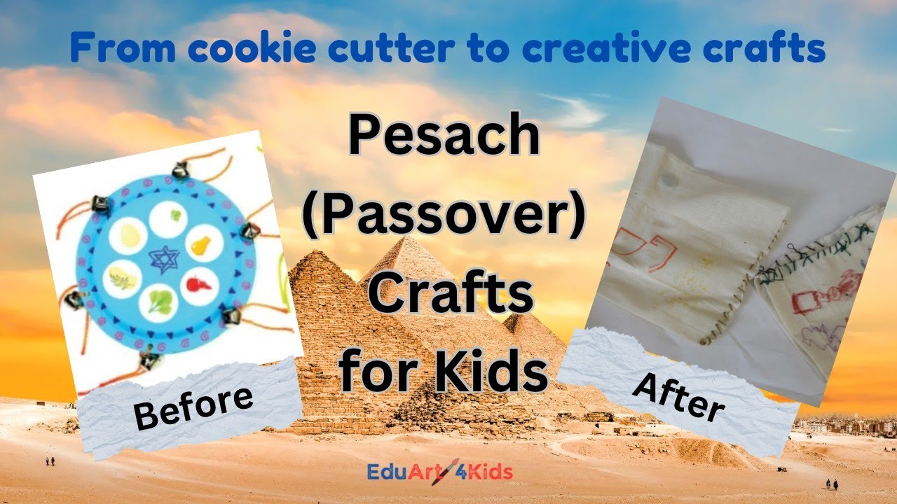 Pesach/Passover crafts for kids - YouTube