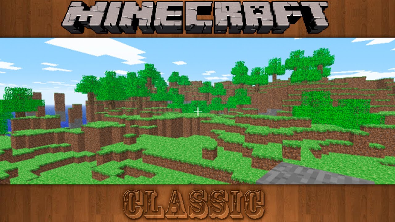 Ностальгия Minecraft (Classic 0.30) - YouTube