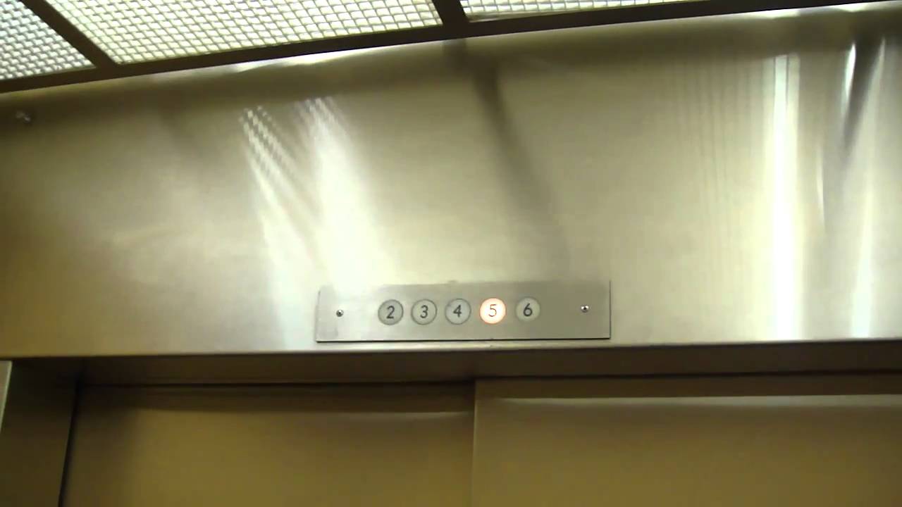 ESCO Hydraulic elevator @ UT Austin Pharmacy Building Austin TX w ...