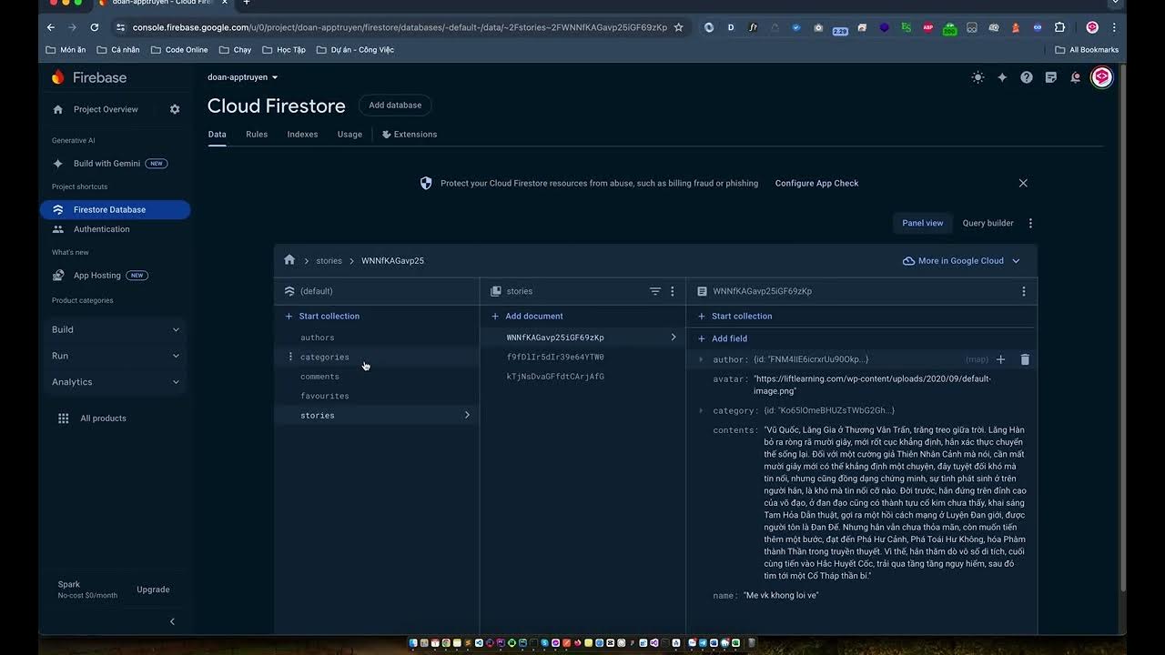 App truyện react native - firebase - 123code.net - YouTube