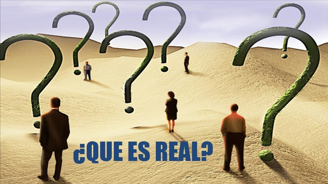 ¿Que es real? - YouTube