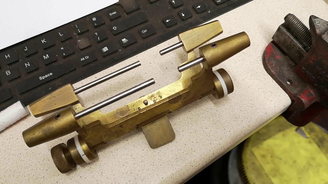 The Depth Gauge in a Skeleton Clock Build - YouTube