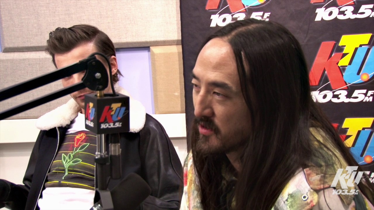 1035 KTU Lulu & Lala Interview with Steve Aoki & Louis Tomlinson - YouTube