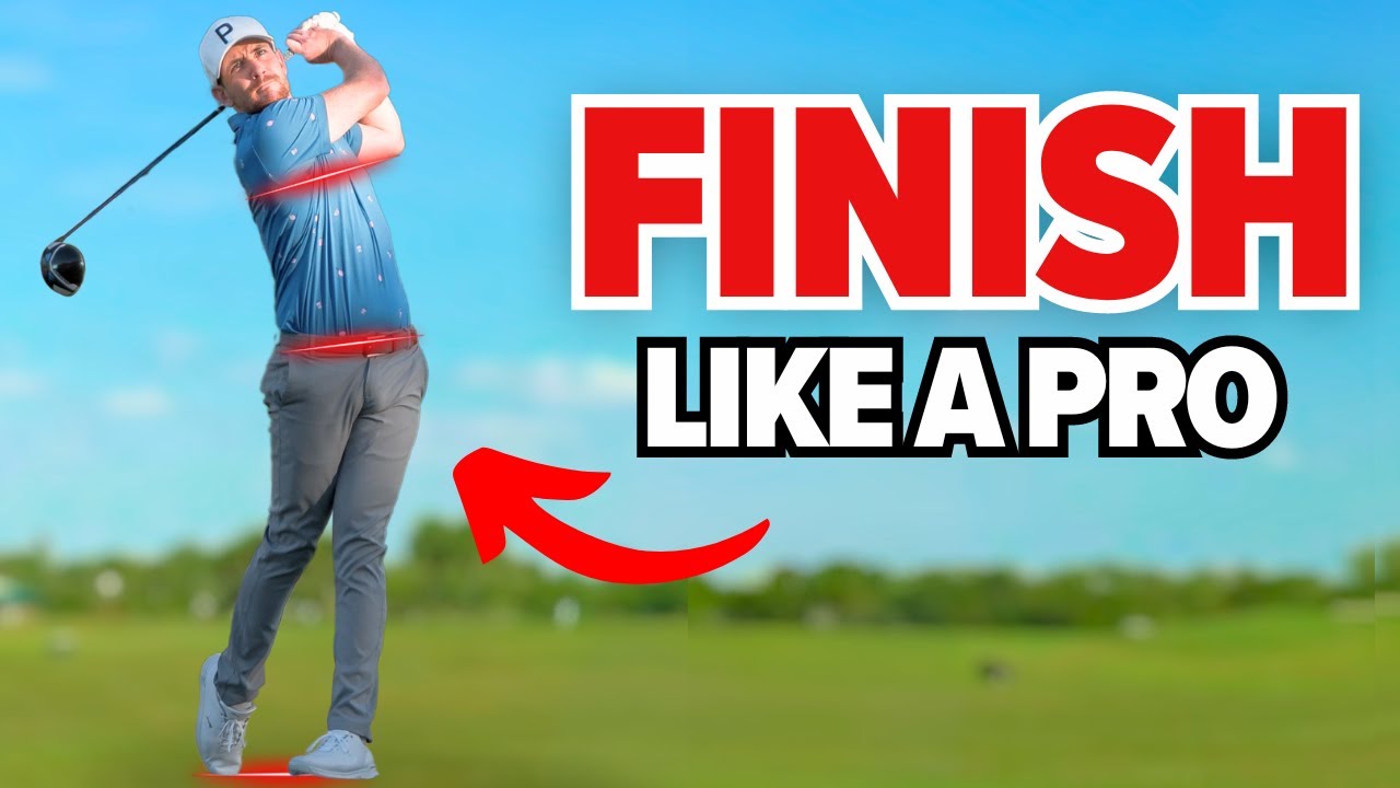 Driver Finishing Position - The Key to LONG & STRAIGHT Drives! - YouTube