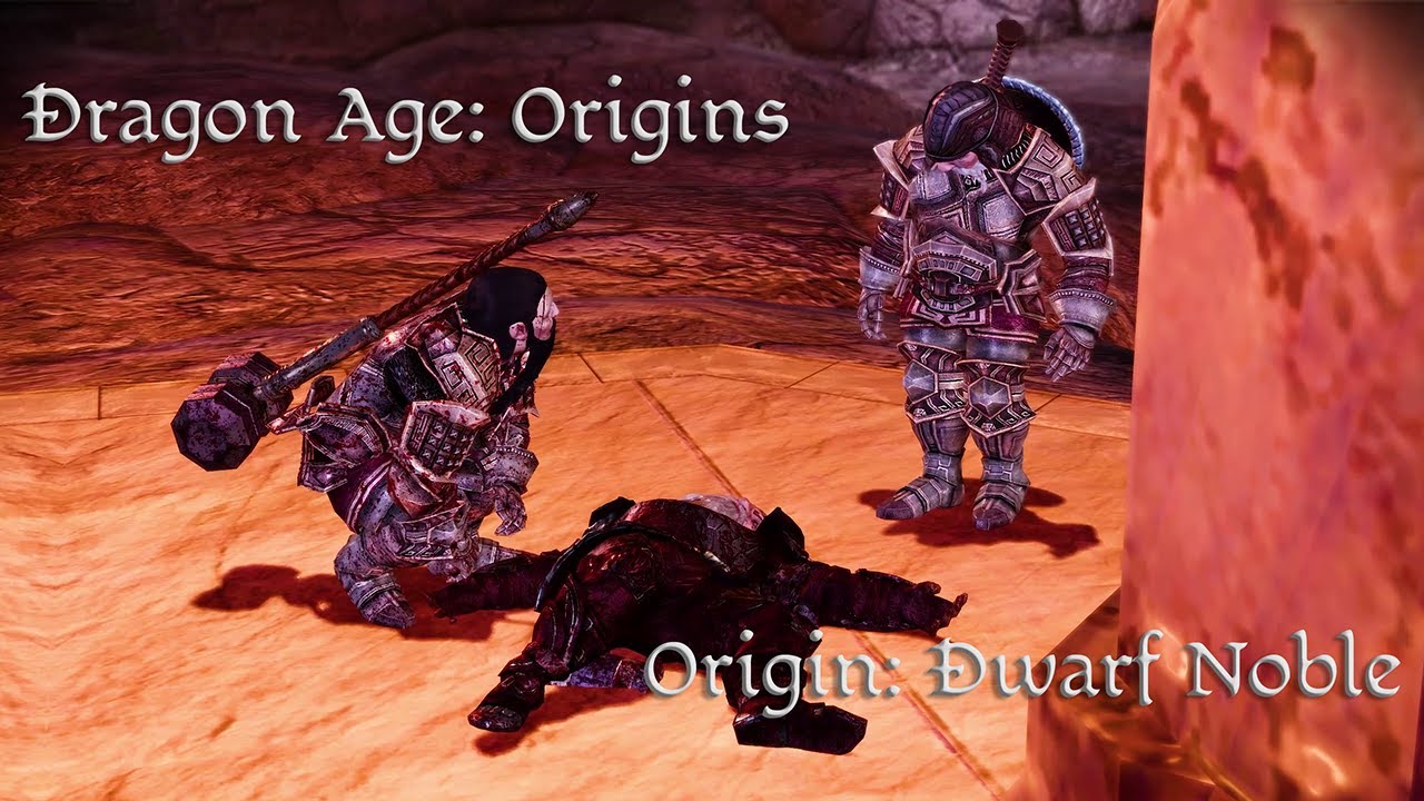 Let's Play Dragon Age Origins Part 1 - Dwarf Noble Origin - YouTube