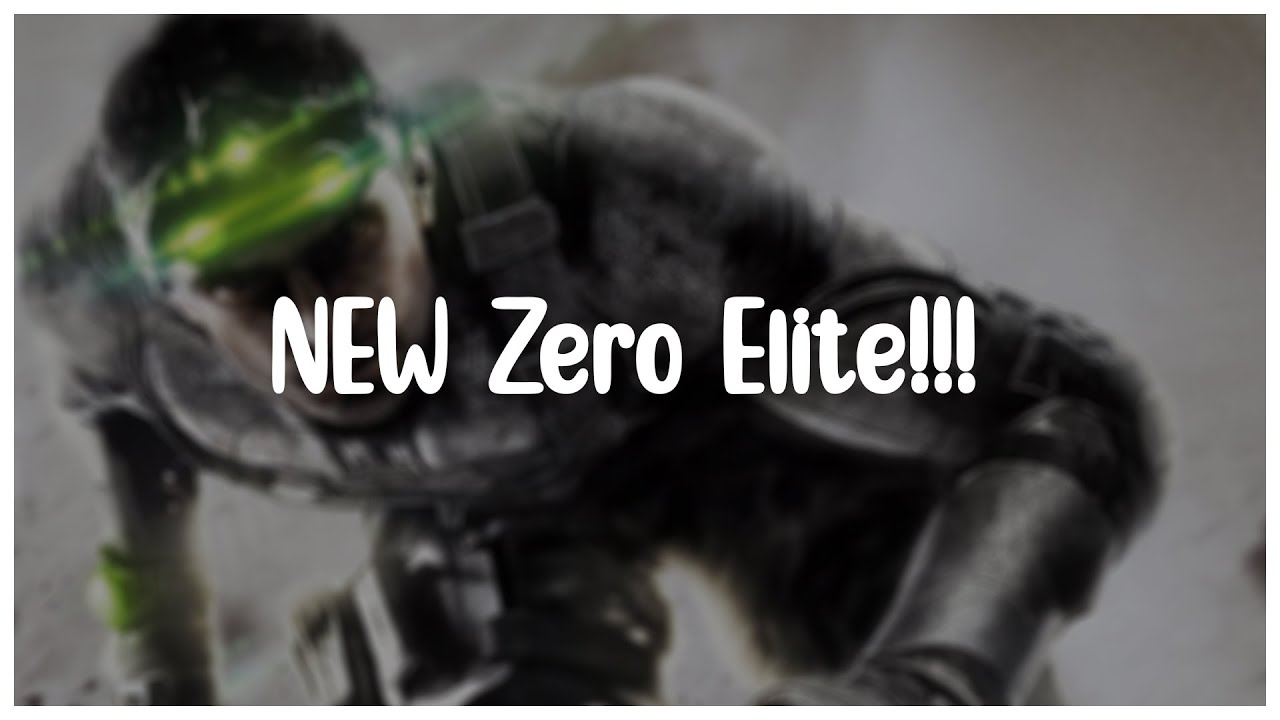 NEW Sam Fisher (ZERO) Elite Showcase! (Rainbow Six Siege) - YouTube