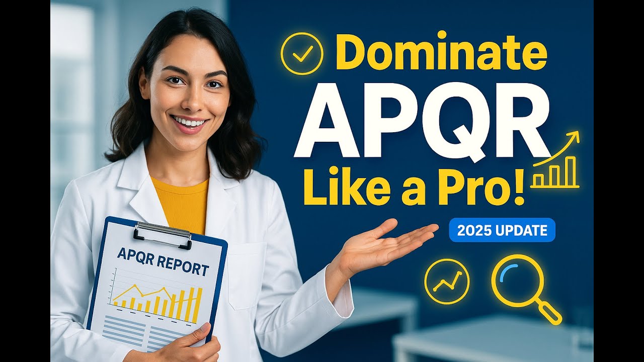 Mastering Annual Product Quality Review (APQR) | A Basic Guide for ...