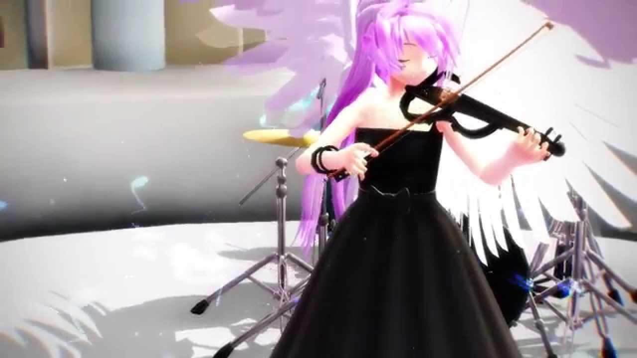 【MMD】 Canon Rock Violin ver. 【Nina Solmia~】 - YouTube