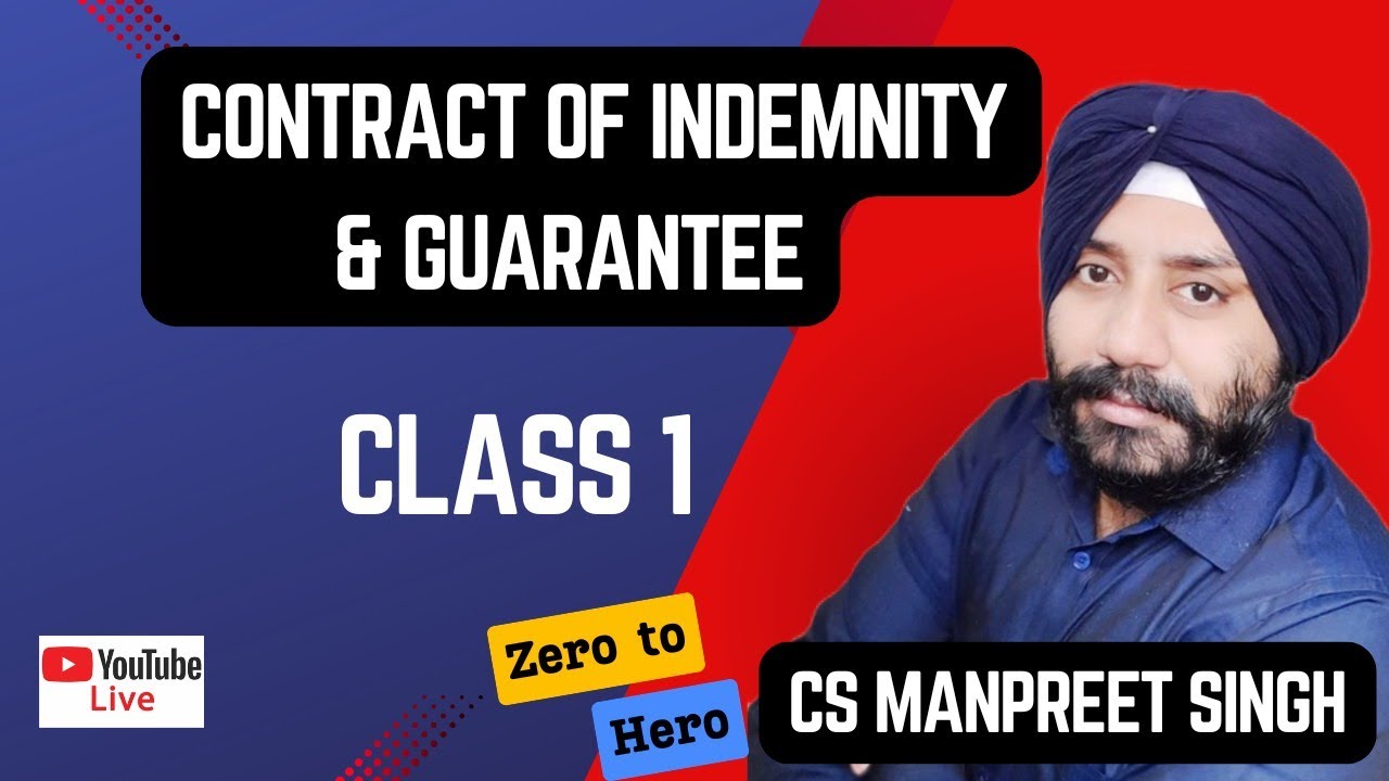 Special Contract | Indian Contract Act 1872 - YouTube