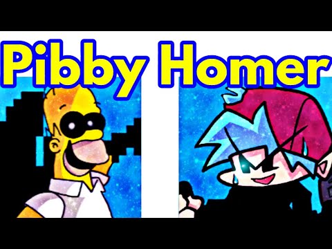 Friday Night Funkin' Vs Pibby Homer | The Simpsons (FNF Mod/Hard) - YouTube