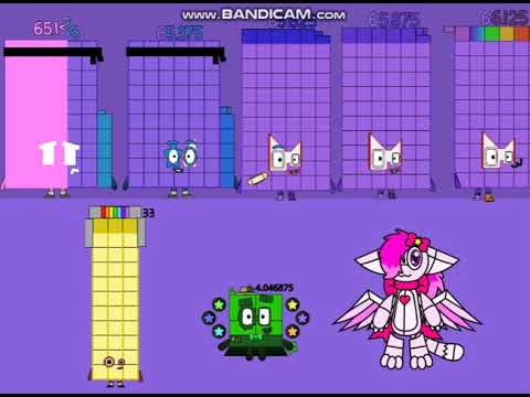 Numberblocks Band Eighths 53 - YouTube