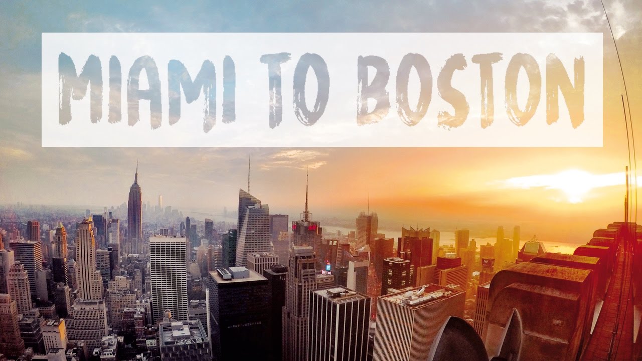 USA EAST COAST ROAD TRIP – MIAMI TO BOSTON - YouTube