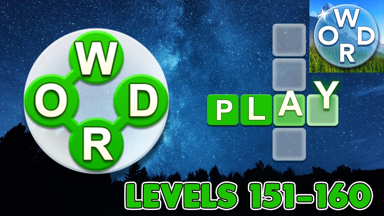Word Mind Levels 151 - 160 Answers - YouTube