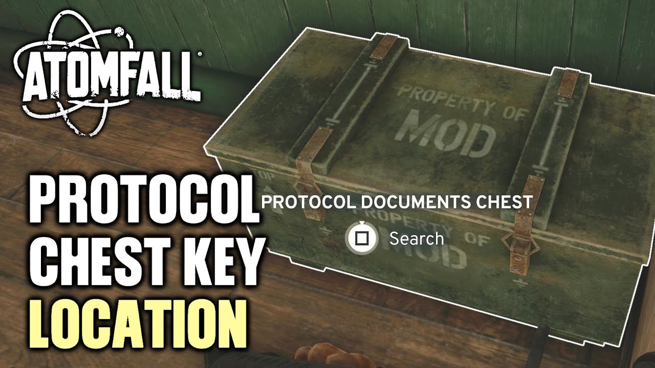Atomfall - Where to find the Protocol Documents Chest Key LOCATION - YouTube